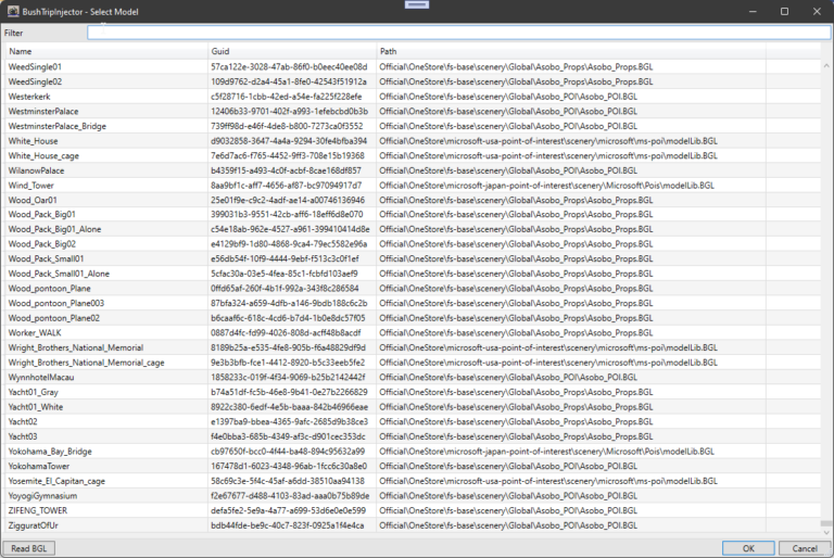 ModelGuid-Browser – BushTripInjector